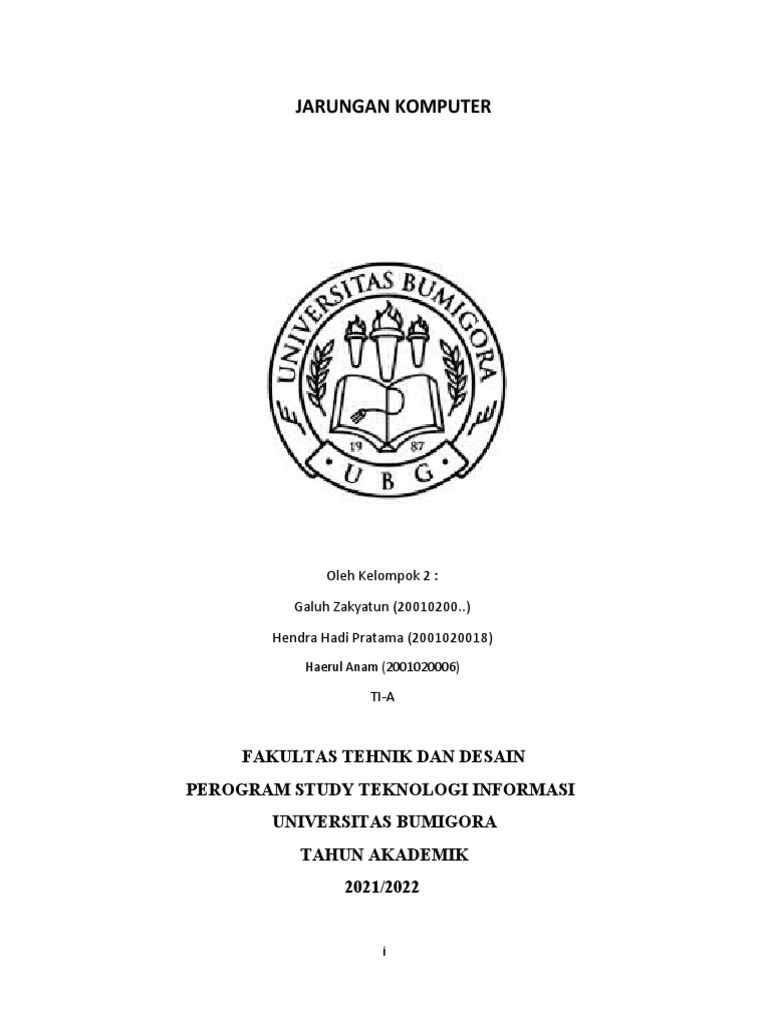 Bangun Desain Jaringan Komputer | PDF