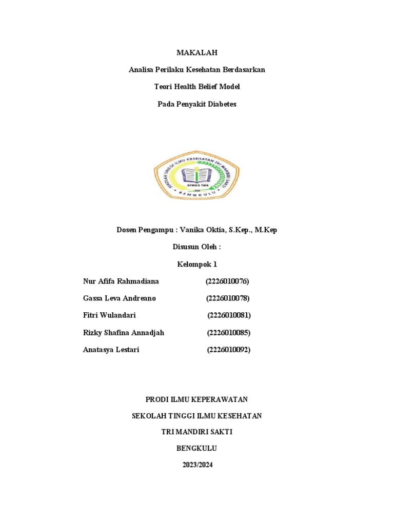 Makalah Teori HBM | PDF