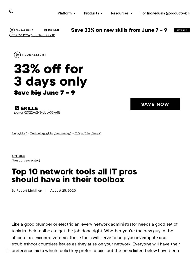 Best Network Troubleshooting Tools For Ip Pros Pdf Domain Name System Computer Science