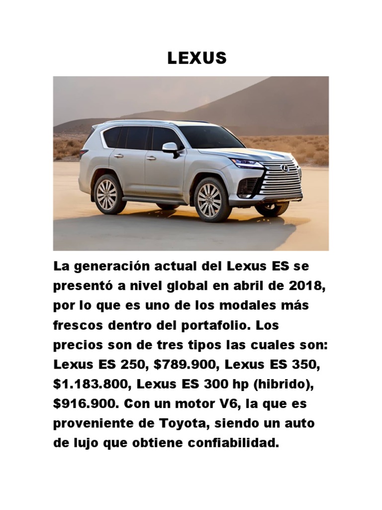 LEXUS | PDF