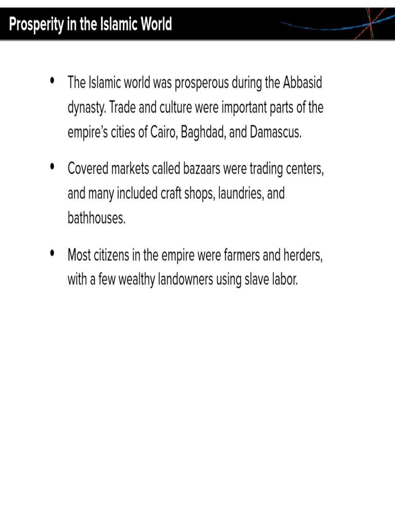 Prosperity in The Islamic World | PDF