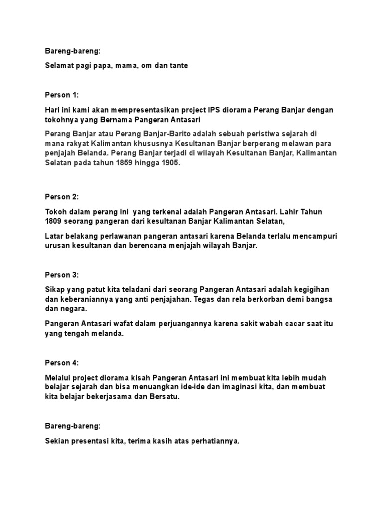 Perang Banjar | PDF
