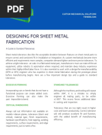 Holes Extrusion PDF | PDF | Extrusion | Sheet Metal