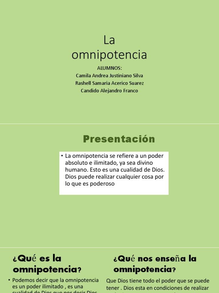 La Omnipotencia 2 | PDF