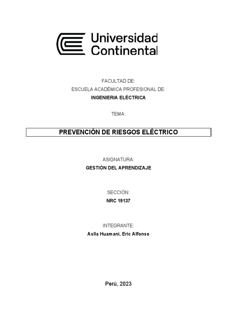 Producto Academico 3 | PDF | Electricidad | Ingenieria Eléctrica