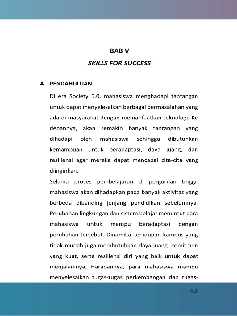Materi Skills For Success | PDF