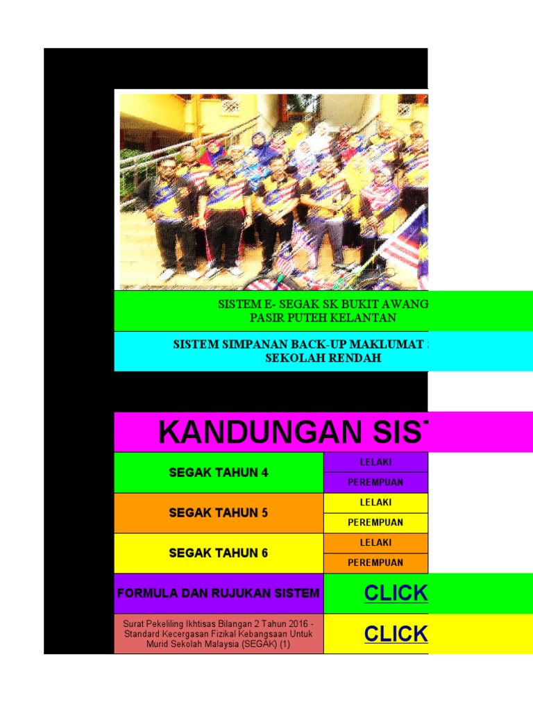 E-Segak Sekolah SK Bukit Awang | PDF