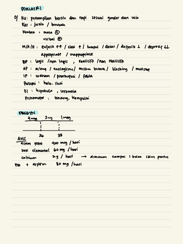 Rangkuman Osce 2 | PDF