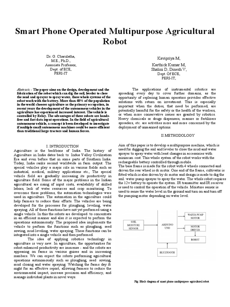 IEEE | PDF | Robot | Robotics