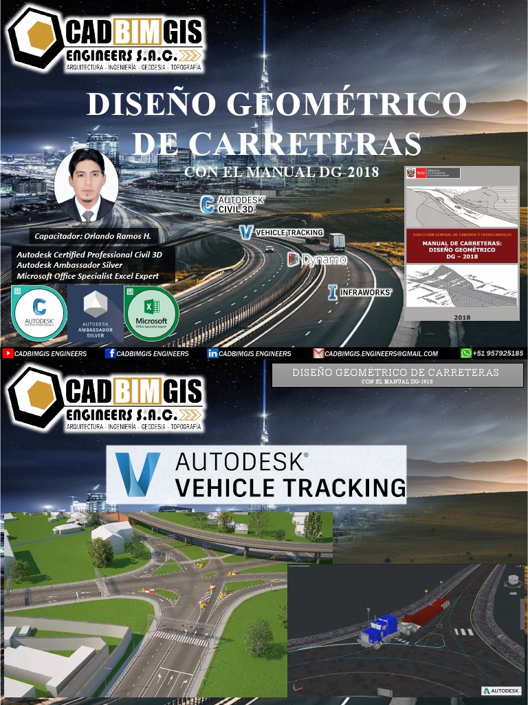 Vehicle Tracking en Diseño Geométrico | PDF