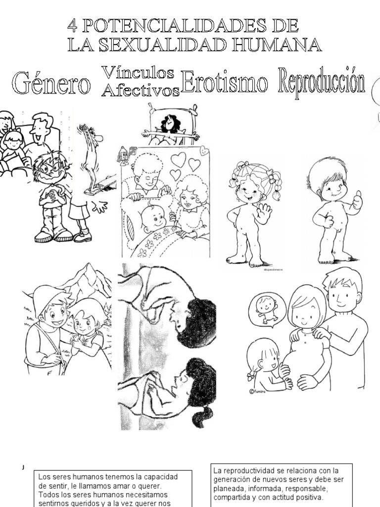 4 Potencialidades De La Sexualidad Humana Pdf Reproducción Humana
