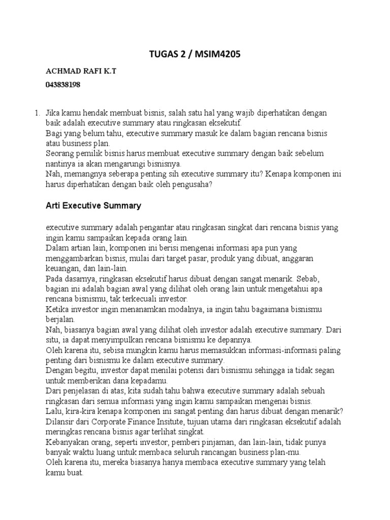 TUGAS 2_MSIM4205 | PDF