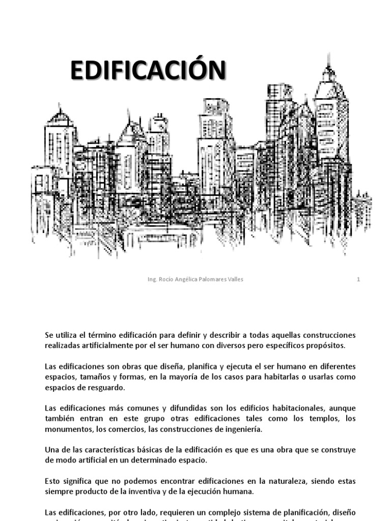 Edificacion | PDF | edificio | Calidad (comercial)