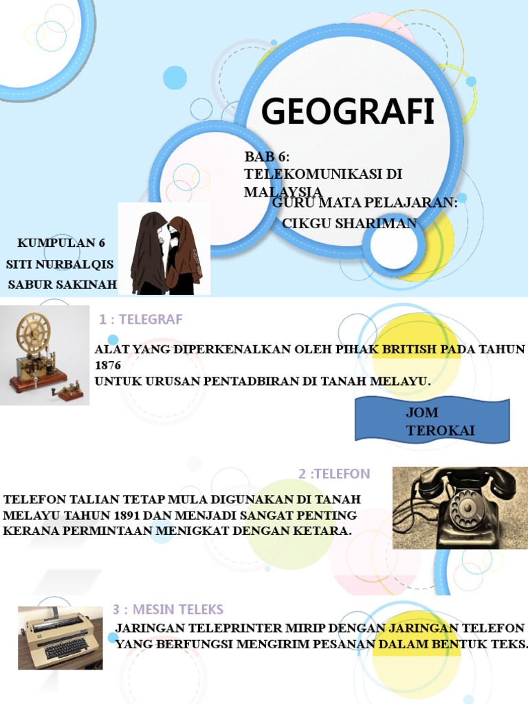 Pembentangan Geografi Bab 6 | PDF