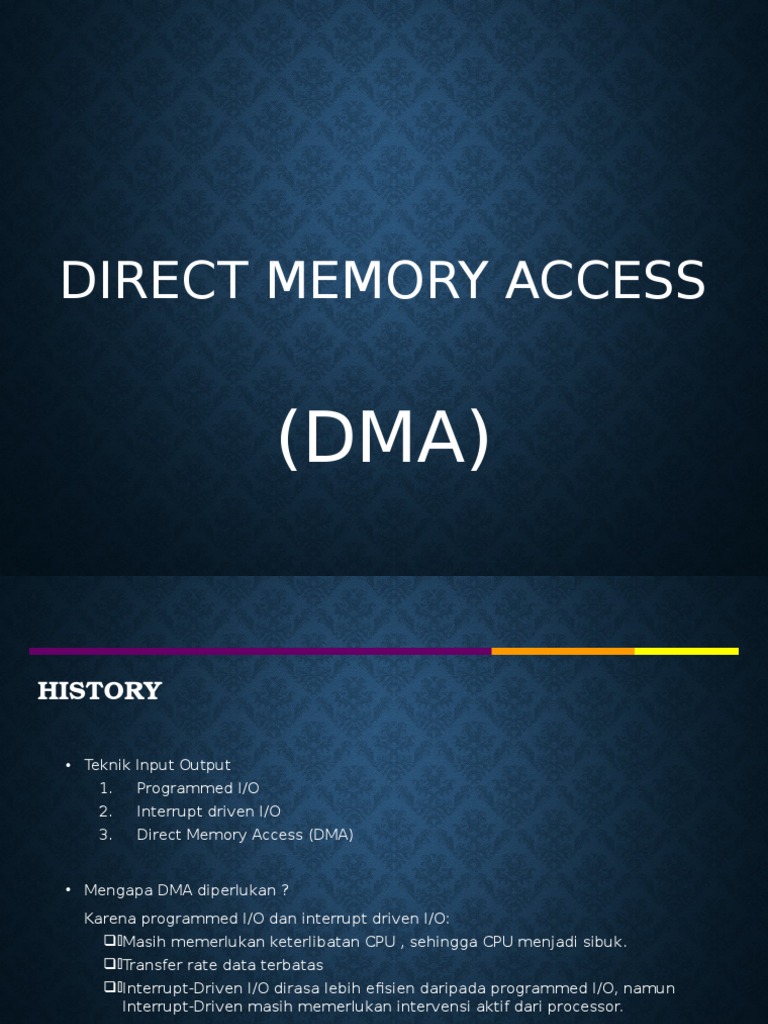Direct Memory Access | PDF Direct Memory Access | PDF