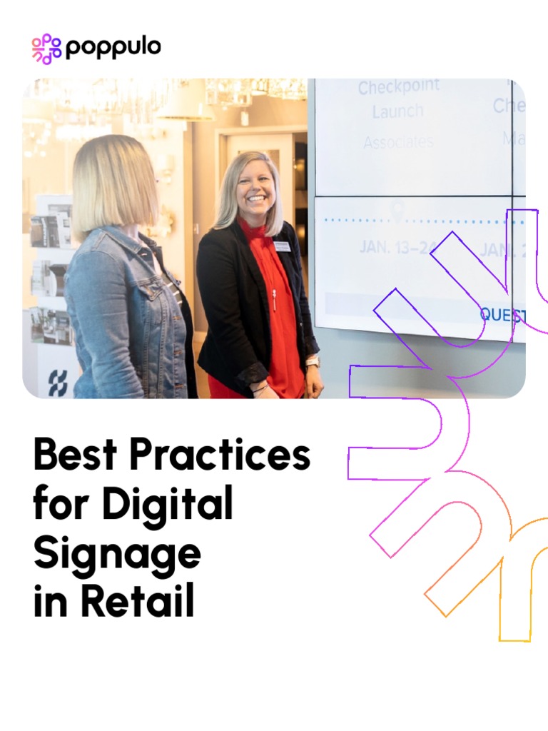 Best Practices For Digital Signage in Retail | PDF | Retail | Customer ...