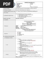 Lesson Plan in Cookery-Dessert | PDF | Lesson Plan | Desserts