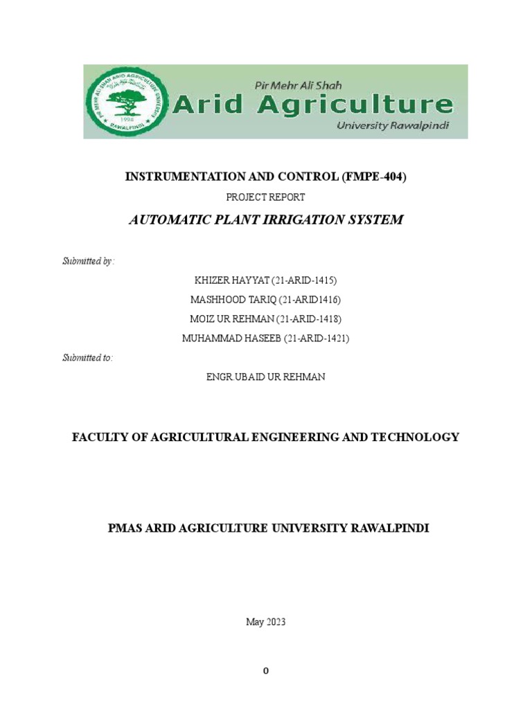Awan Apis | PDF | Irrigation | Automation