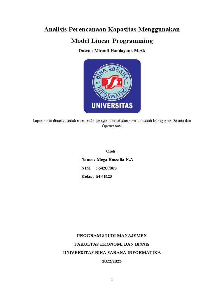 Makalah MBO Programming | PDF