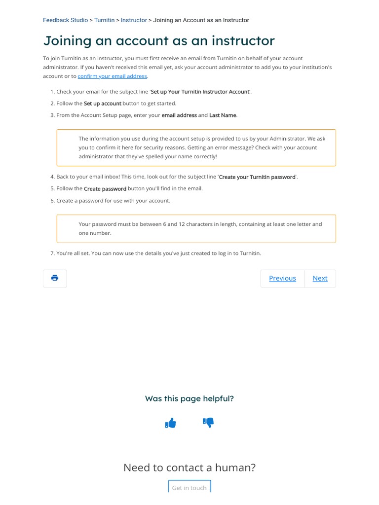 Joining An Account As An Instructor | PDF