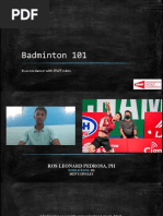 Badminton Rules and Mechanics | PDF