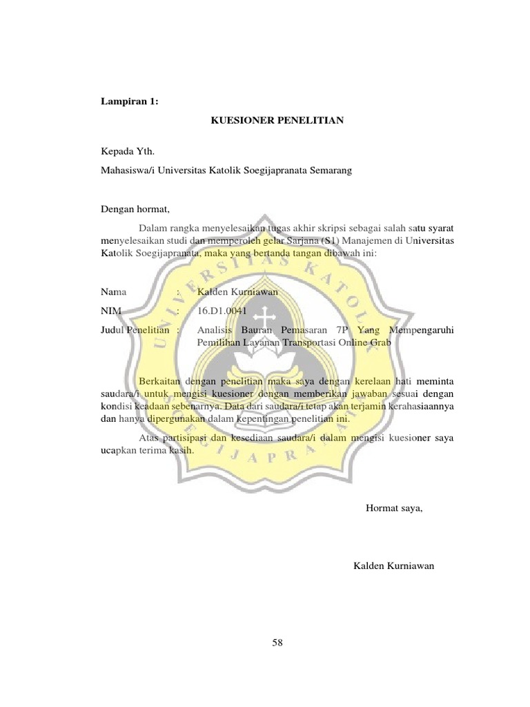 16.D1.0041 Lampiran | PDF