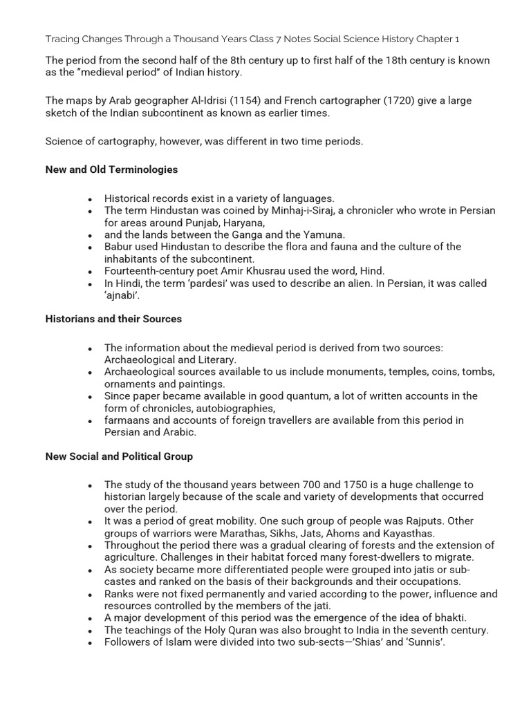 History Chapter 1 | PDF