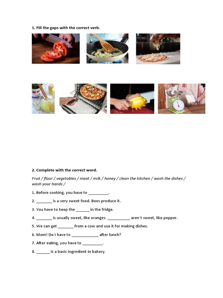 Kids' Kitchen Activity Guide | PDF