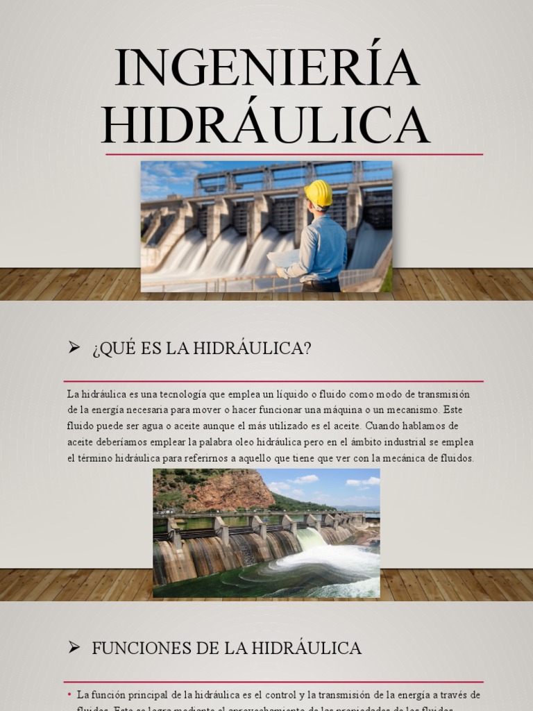 Ingeniería Hidráulica | PDF
