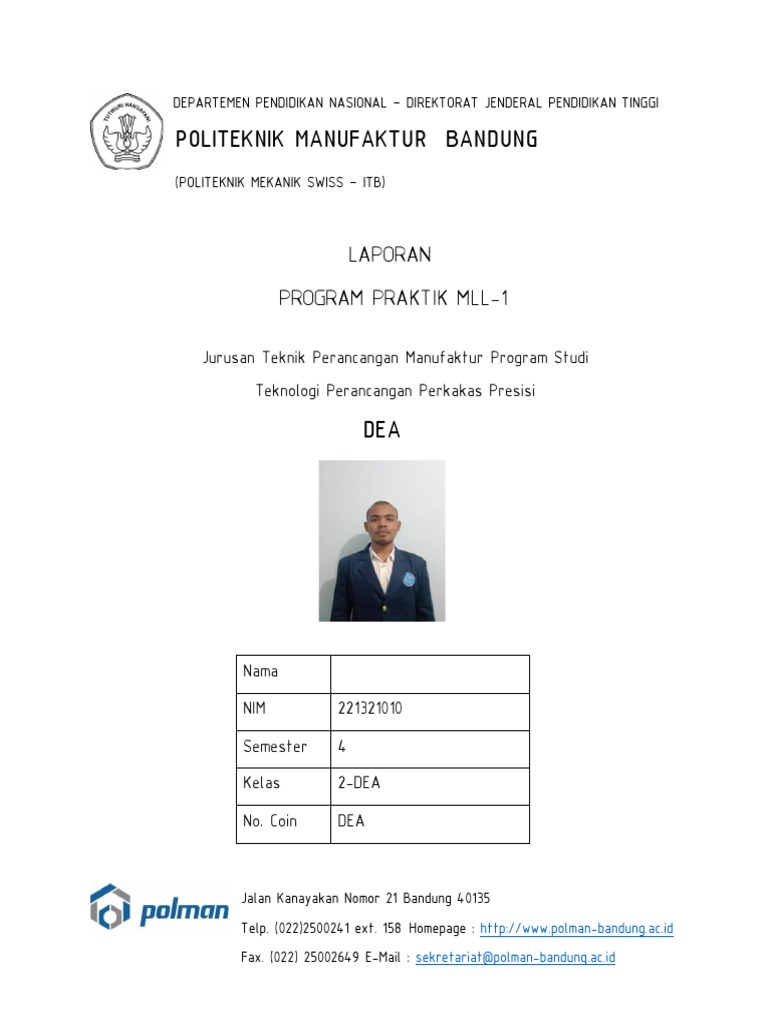 Laporan MLL 1 | PDF