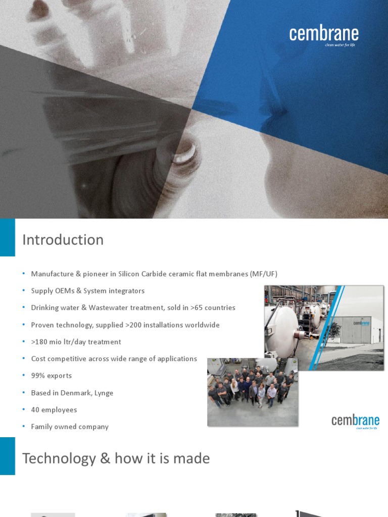 Cembrane Technical Presentation | PDF
