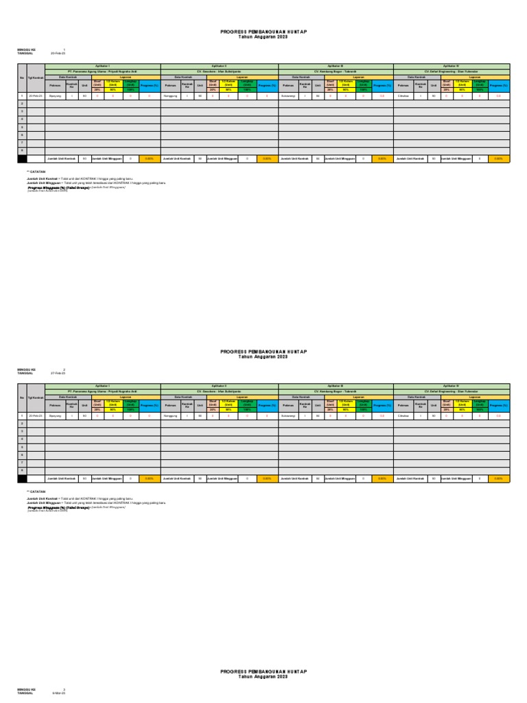 Rekap Aplikator REV | PDF