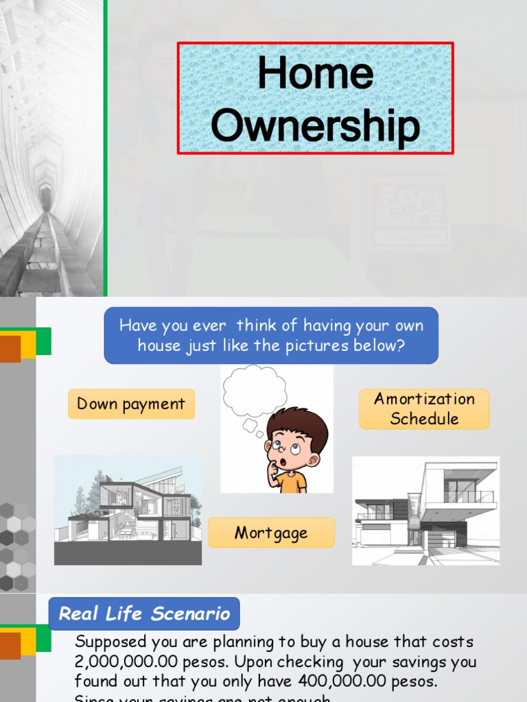 Understanding Home Ownership Mortgages | PDF | Mortgage Loan | Fixed ...