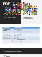 Berry Acculturation Model | PDF