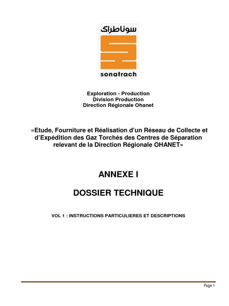 Dossier Technique RGTG OHT-Rev.12.06 | PDF