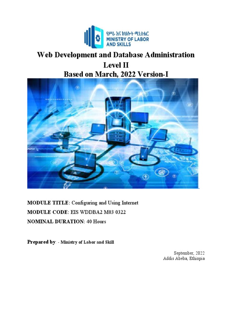 M03-Configuring and Using Internet | PDF | World Wide Web | Internet & Web M03-Configuring and Using Internet | PDF | World Wide Web | Internet & Web