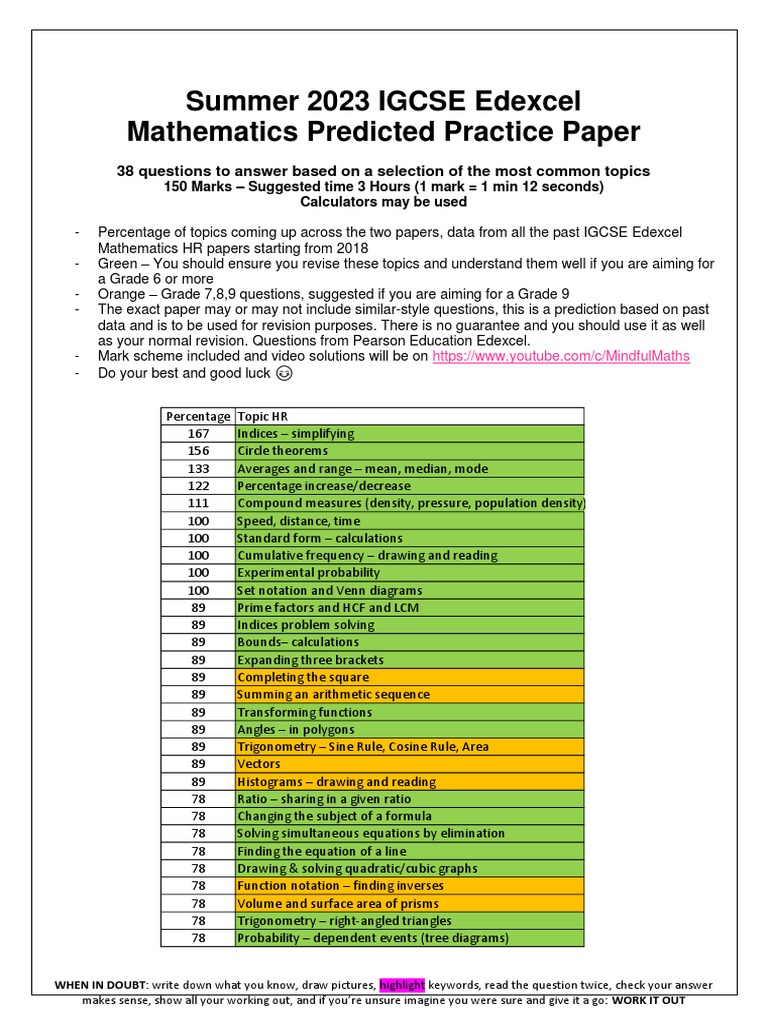 Predicted Paper 1 - 2023 | PDF