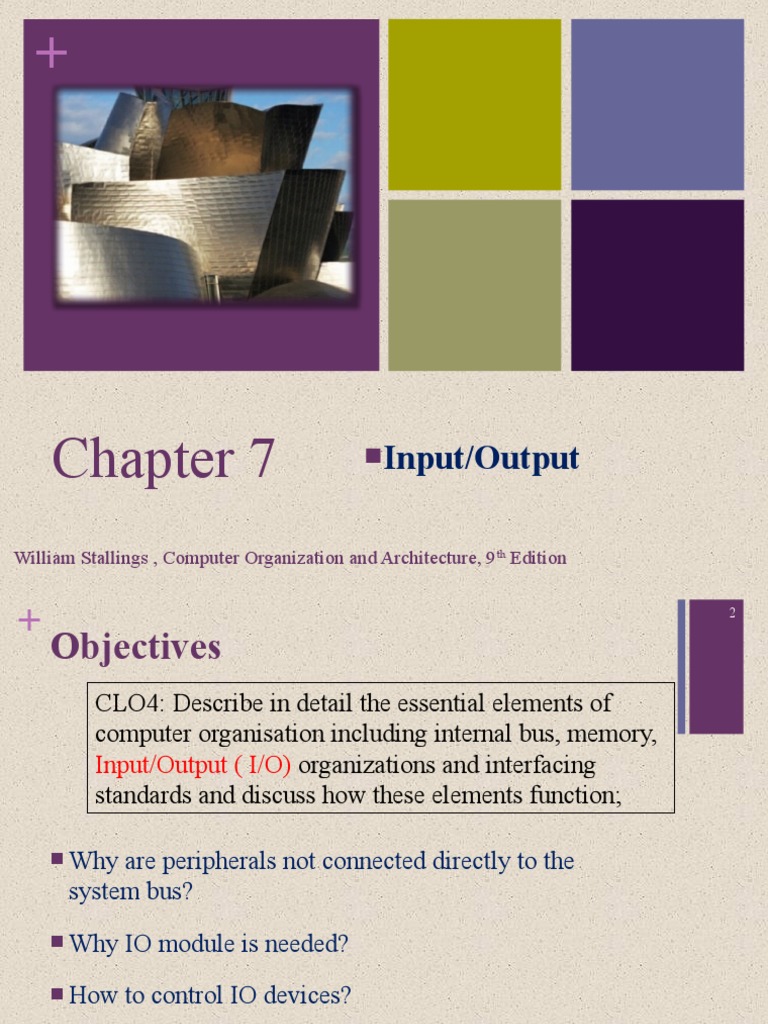 Slot08 CH07 InputOutput 35 Slides | PDF