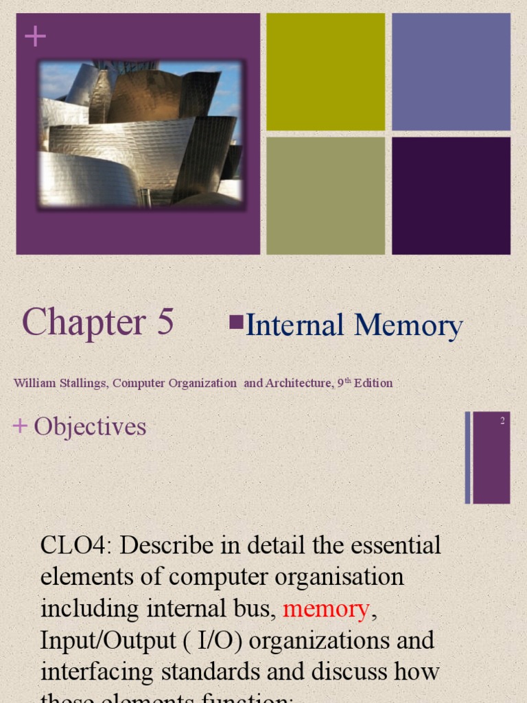 Slot06 CH05 InternalMemory 38 Slides | PDF | Random Access Memory | Dynamic Random Access Memory
