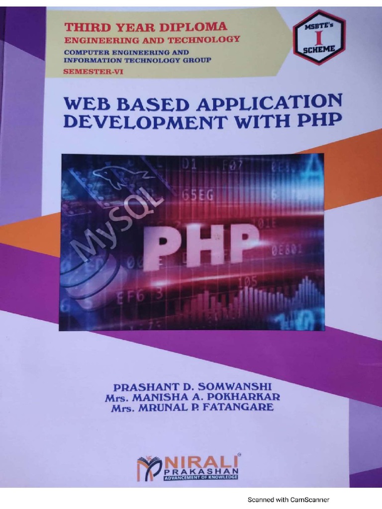 PHP Nirali Publi | PDF | Php | World Wide Web