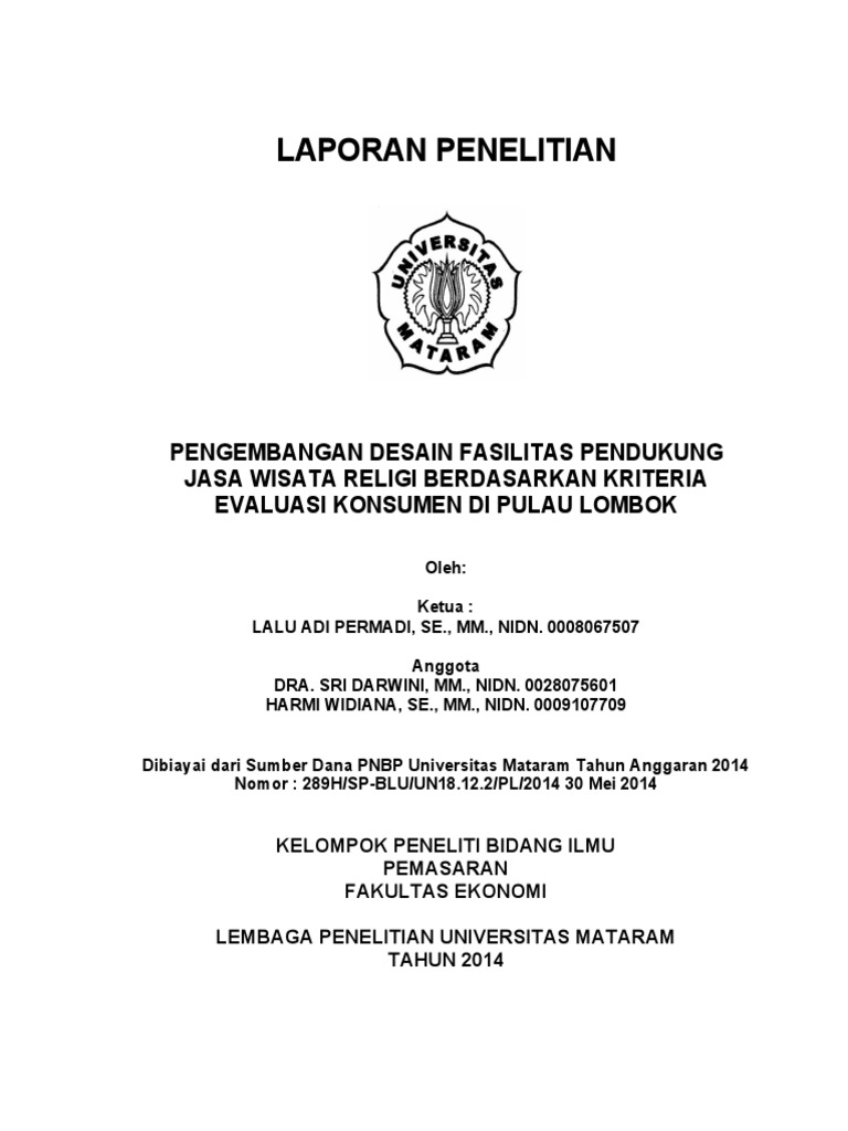 2014 LAPORAN Penelitian SPP DPP Final | PDF