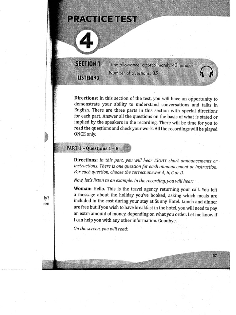 Vstep c1 Listening | PDF