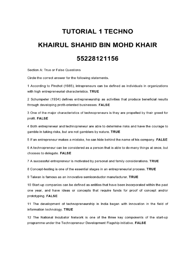Tutorial 1 Khairul Shahid Bin Mohd Khair 55228121156 | PDF