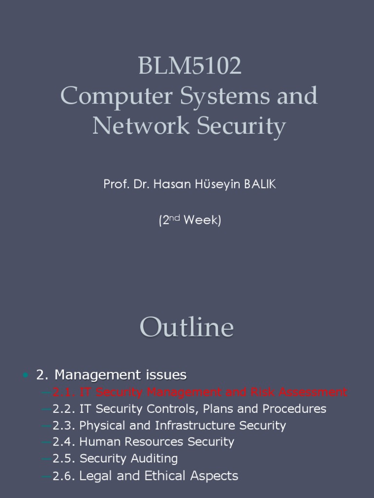 Computer and Network Security - 2 | PDF