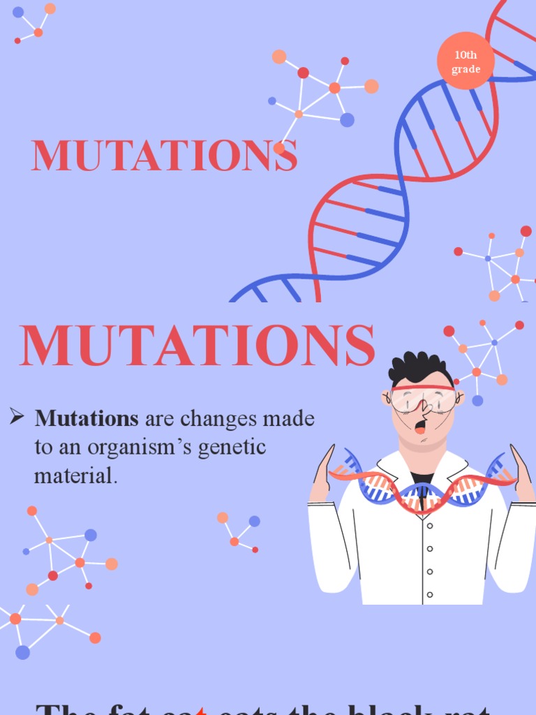 Mutation | PDF | Mutation | Genetic Disorder