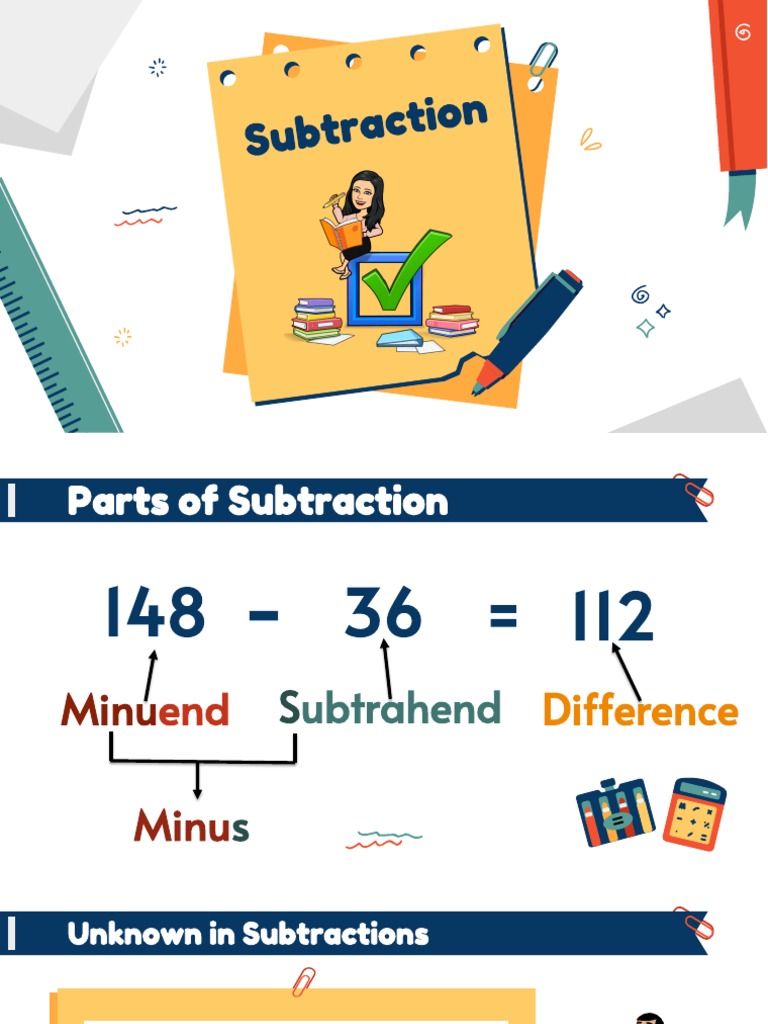 Understanding Subtraction Concepts | PDF