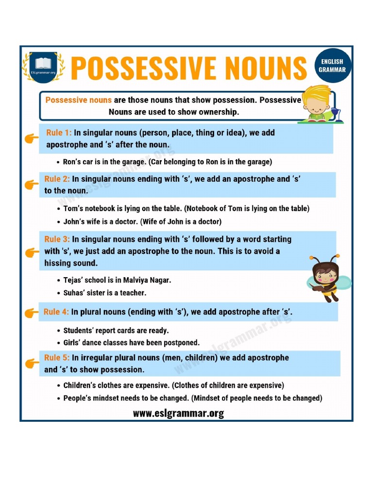 Possesive Noun | PDF