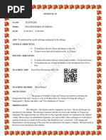 10th English Lesson Plan | PDF | Reading Comprehension | Lesson Plan