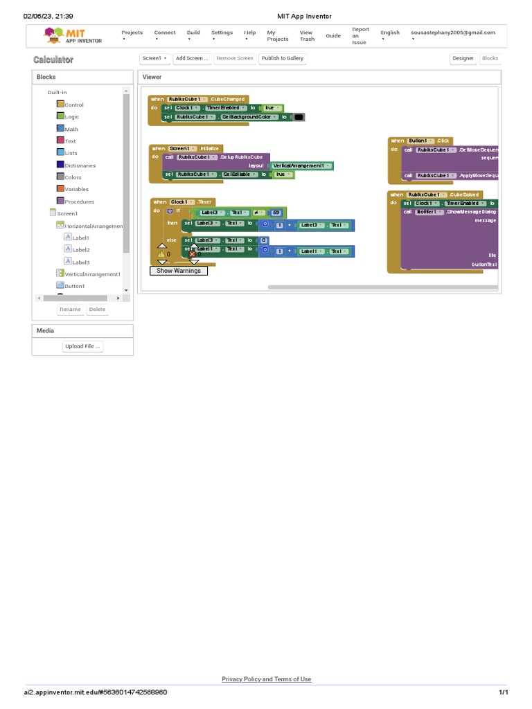 MIT App Inventor | PDF