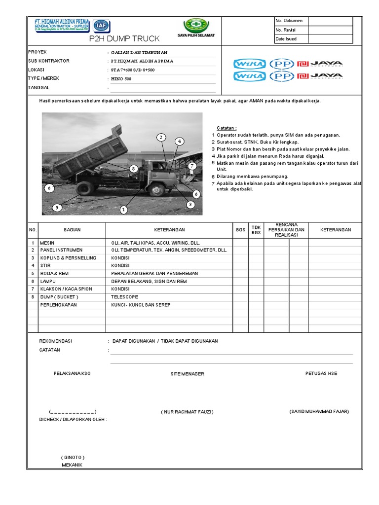 P2H Dump Truck | PDF